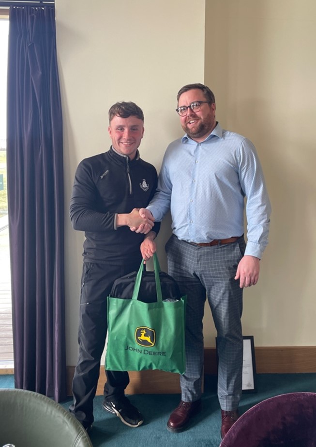 Carnoustie Apprentice Celebrates Becoming a Qualified Greenkeeper